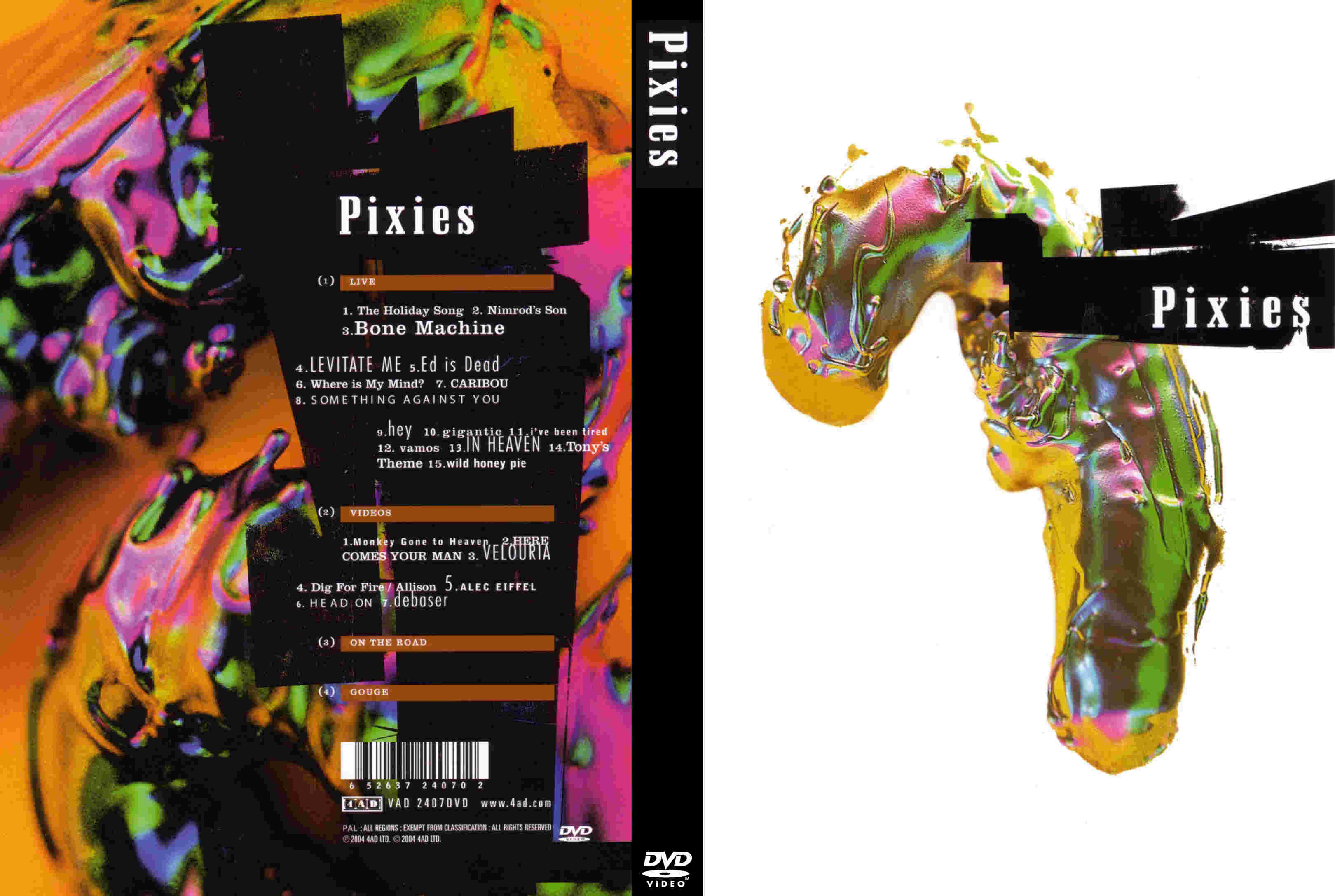 Pixies Pixies (2004) : Front | DVD Covers | Cover Century | Over 1.000. ...